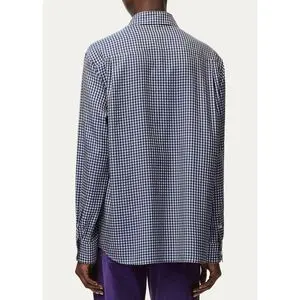 Loewe Gingham Button-front Shirt