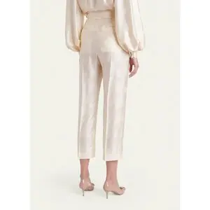 Valentino Garavani Satin Polka Dot Trousers