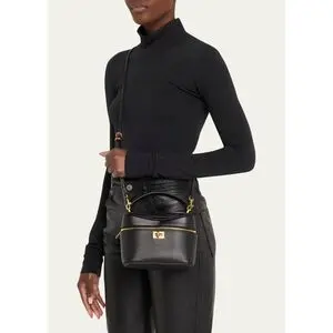 Balenciaga Rodeo Leather Vanity Top-handle Bag