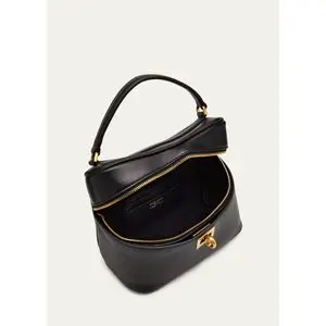 Balenciaga Rodeo Leather Vanity Top-handle Bag