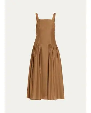 FRAME The Garden Midi Dress