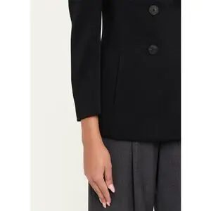 Giorgio Armani Double-breasted Slim Wool Blazer