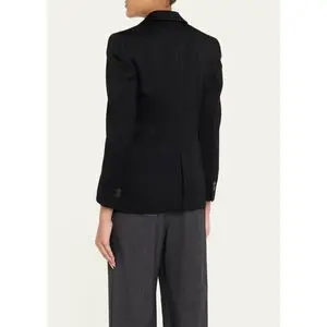 Giorgio Armani Double-breasted Slim Wool Blazer