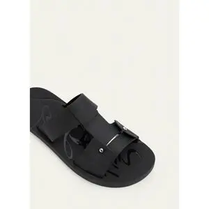 CHRISTIAN LOUBOUTIN Zakouski Flat Rubber Sandals