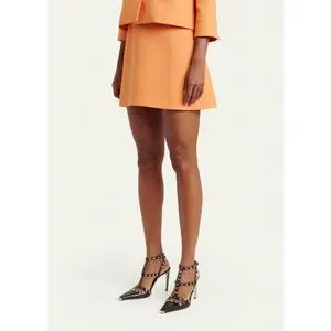 Valentino Garavani Virgin Wool Mini Skirt