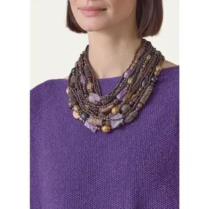 Eskandar Bateau-neck Moss Stitch Cashmere Sweater - Tincture