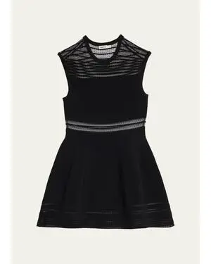 Simkhai Esri Knit Mini Dress - Black