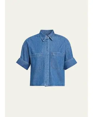 TWP My Newest Mistake Shirt In Denim
