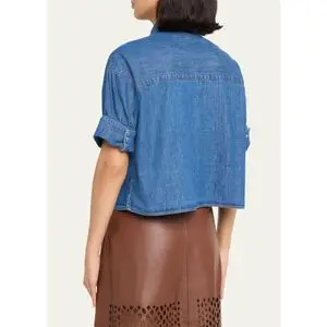 TWP My Newest Mistake Shirt In Denim