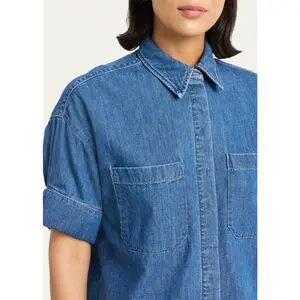 TWP My Newest Mistake Shirt In Denim