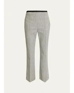 Proenza Schouler Lorenza Static Suiting Flare Pants