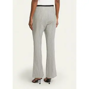 Proenza Schouler Lorenza Static Suiting Flare Pants
