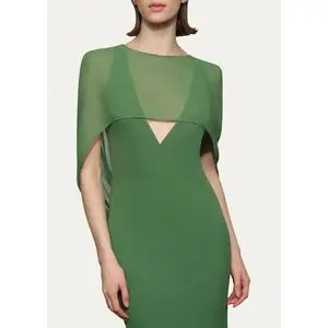 ET OCHS Reese Draped Cutout Mermaid Gown