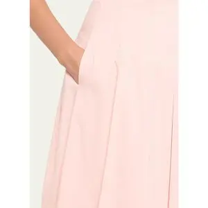Simkhai Elora Poplin Midi Skirt