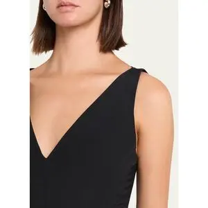 Simkhai Mira Cotton Faille Lace Midi Dress