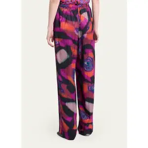 Dries Van Noten Puvis Long Drawstring Pants