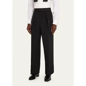 TOM FORD Straight-leg Double-pleated Trousers