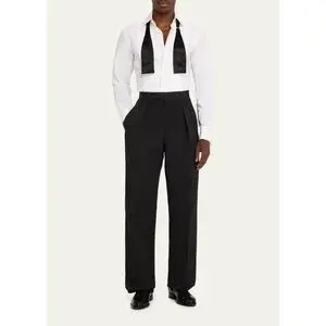 TOM FORD Straight-leg Double-pleated Trousers