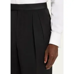 TOM FORD Straight-leg Double-pleated Trousers