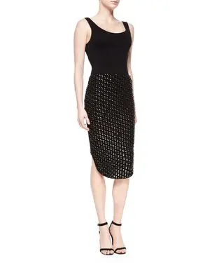 Camilla A-line Gathered Mini Dress