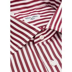 Cesare Attolini Striped Cotton Shirt