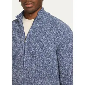 Cesare Attolini Mouline Cashmere Cardigan