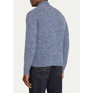 Cesare Attolini Mouline Cashmere Cardigan
