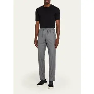 Sease Summer Mindset Flannel Drawstring Pants