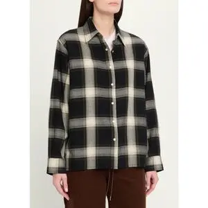 Still Here Noon Plaid Flannel Shirt