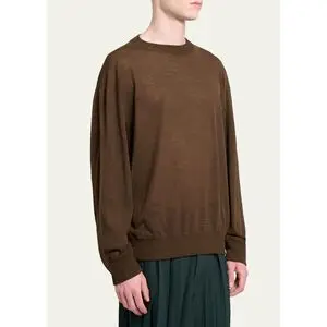 Issey Miyake Nylon-blend Crewneck Sweater