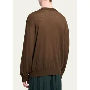 Issey Miyake Nylon-blend Crewneck Sweater