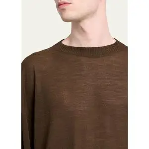 Issey Miyake Nylon-blend Crewneck Sweater