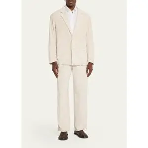 Issey Miyake Pigt Cotton Single-breasted Sport Coat