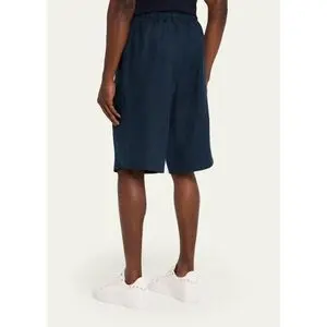 Kiton Linen Drawstring Shorts