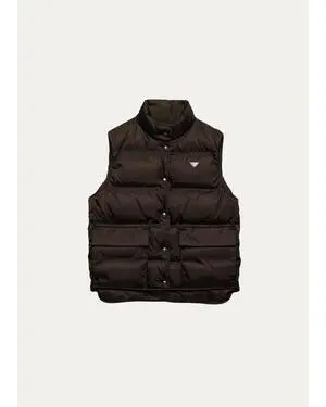 Prada Flap-pocket Quilted Vest