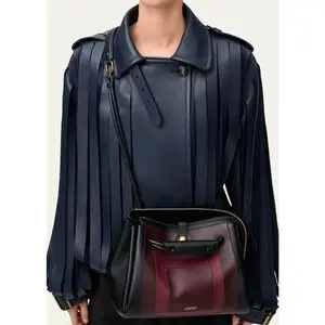 Loewe X Albers Madrid Medium Shoulder Bag In Supple Calfskin