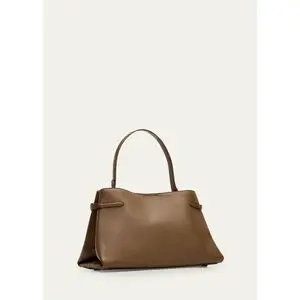 Brunello Cucinelli Essence Grain Leather Top-handle Bag