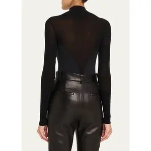 Wolford Corset-effect Long-sleeve Bodysuit