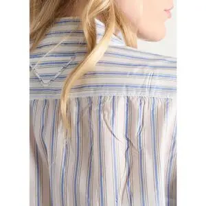 Prada Striped Cupro Short-sleeve Shirt