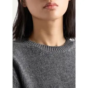 Prada Contrast-cuff Cashmere-wool Sweater