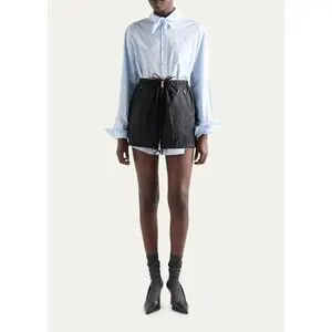 Prada A-line Mini Skirt