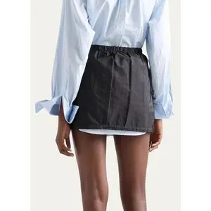 Prada A-line Mini Skirt
