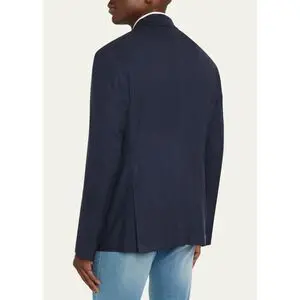 Kiton Washed Cashmere Single-breasted Jacket