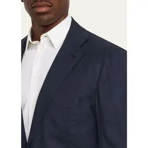 Kiton Washed Cashmere Single-breasted Jacket