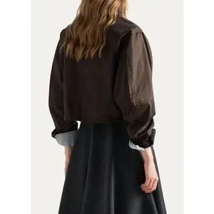 Prada Logo Drawstring Hem Jacket