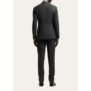 Ralph Lauren Purple Label Kent Hand-tailored Wool Birdseye Suit