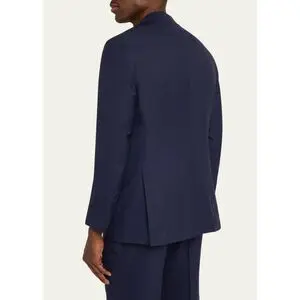 Kiton Mini-check Wool Modern Fit Two-piece Suit