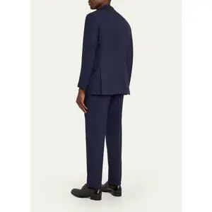 Kiton Mini-check Wool Modern Fit Two-piece Suit
