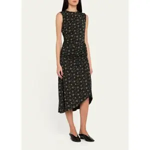 Veronica Beard Theodora Sleeveless Midi Dress