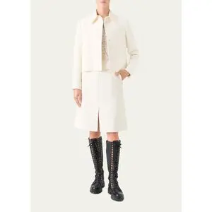 Akris Talitha Cotton-silk Shirt Jacket